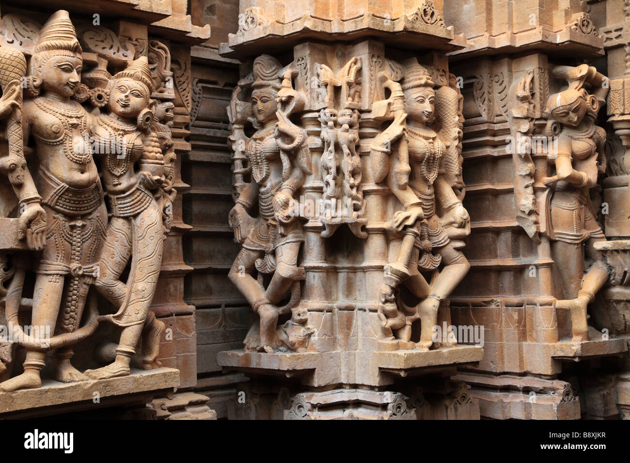 Jain temple interior detail hi-res stock photography and images - Alamy