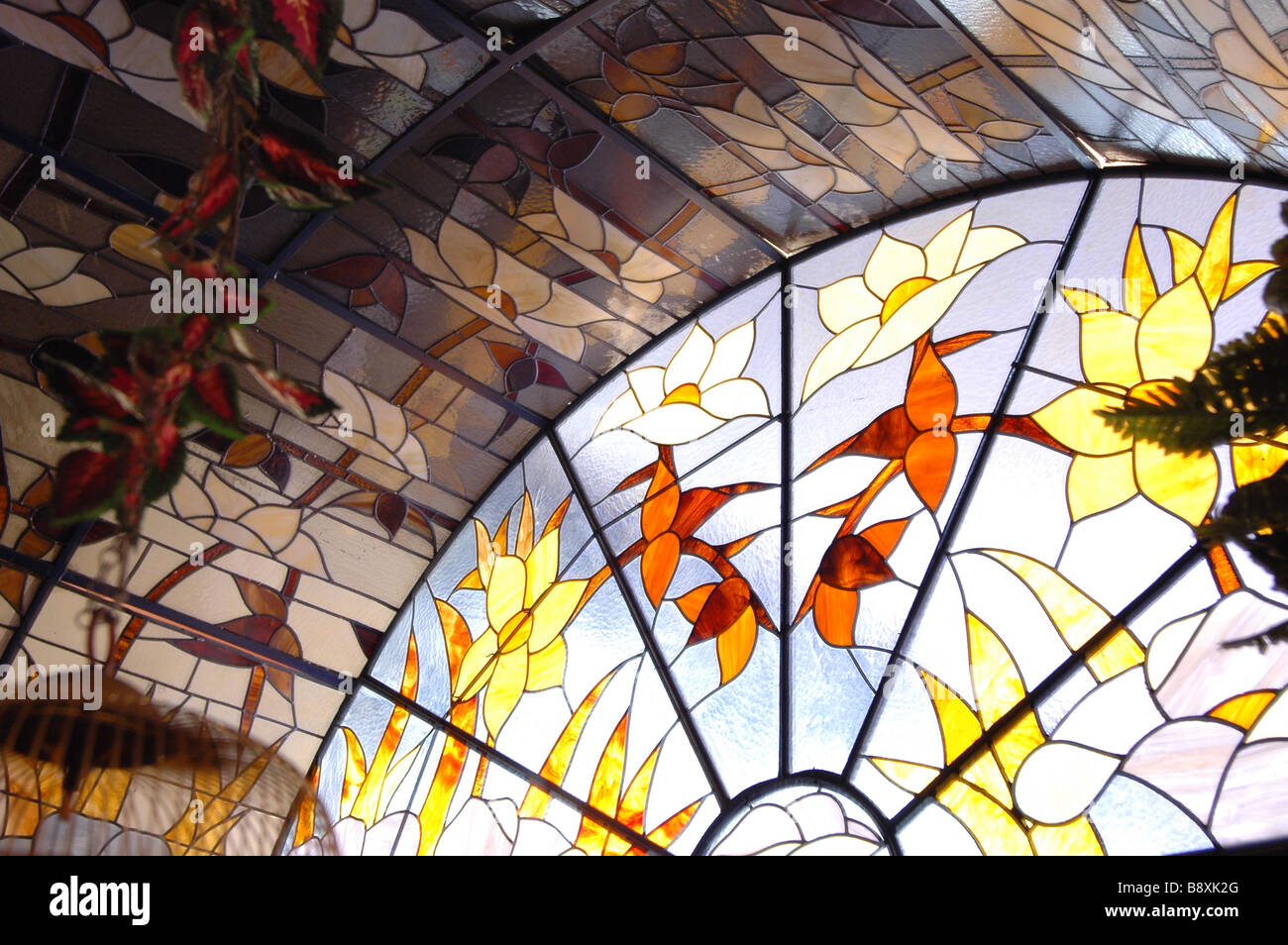 Stained Glass Window Stock Photo - Alamy