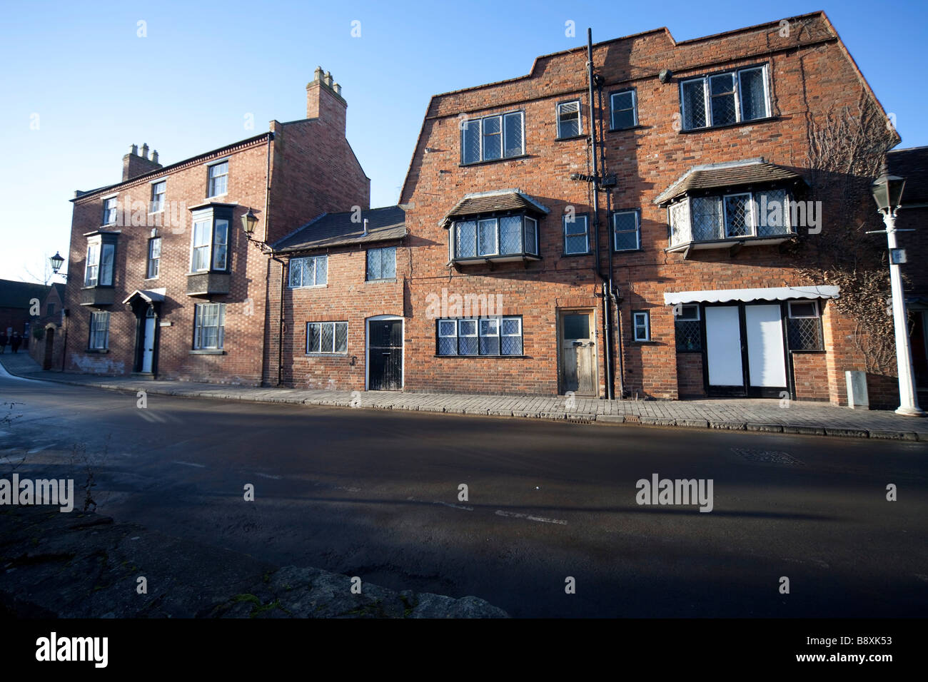 old buildings stratford upon avon warwickshire Stock Photo - Alamy
