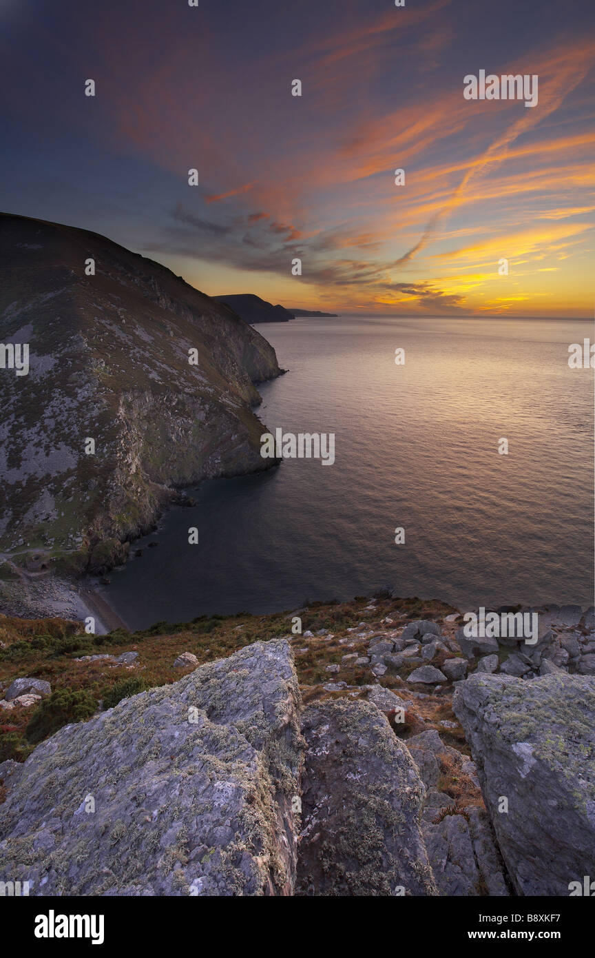 Heddon Valley:Heddon's Mouth Stock Photo - Alamy