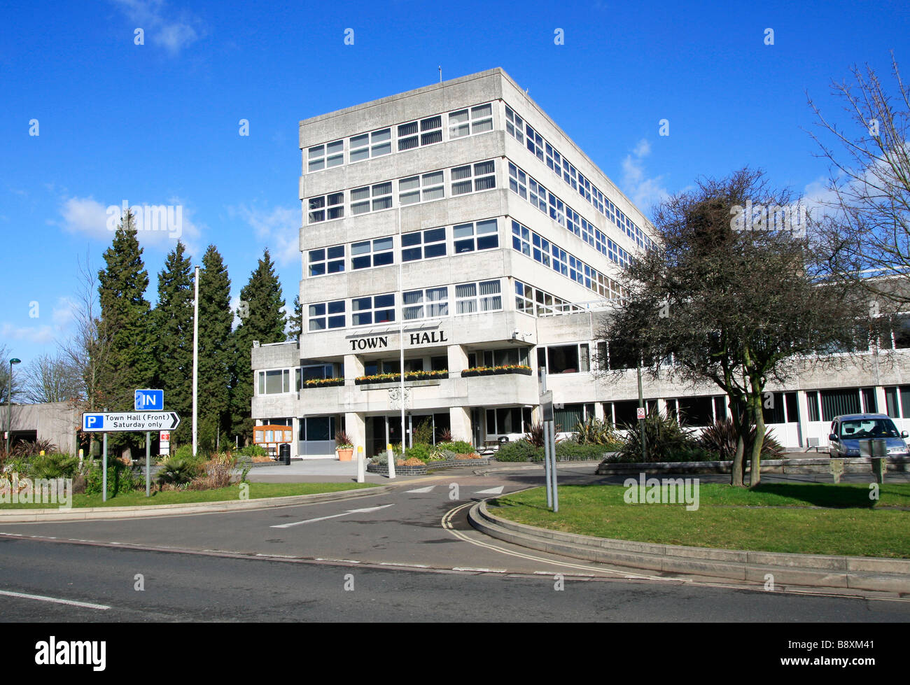 Crawley Town Hall Stock Photo - Alamy
