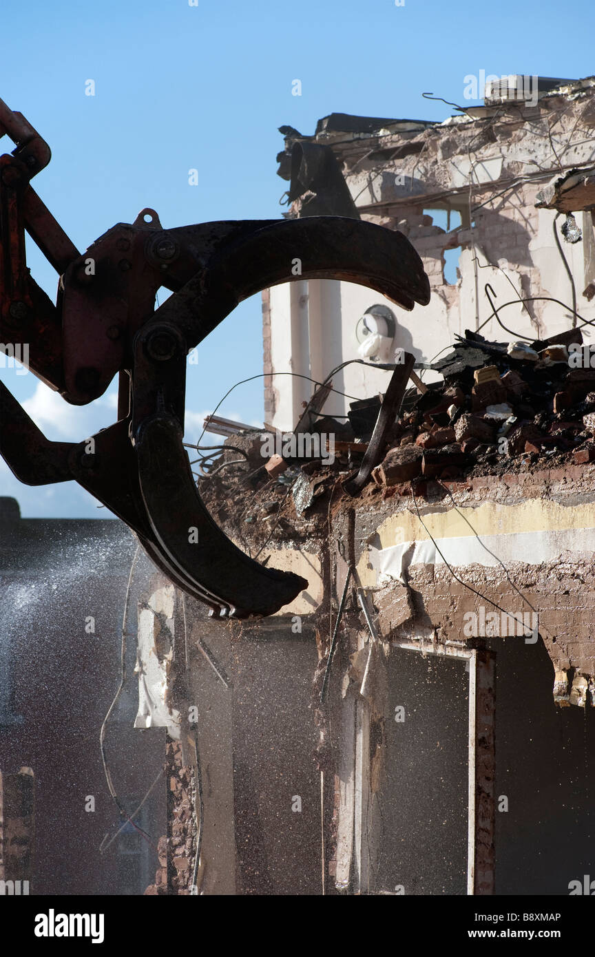 Demolition water spray hi-res stock photography and images - Alamy