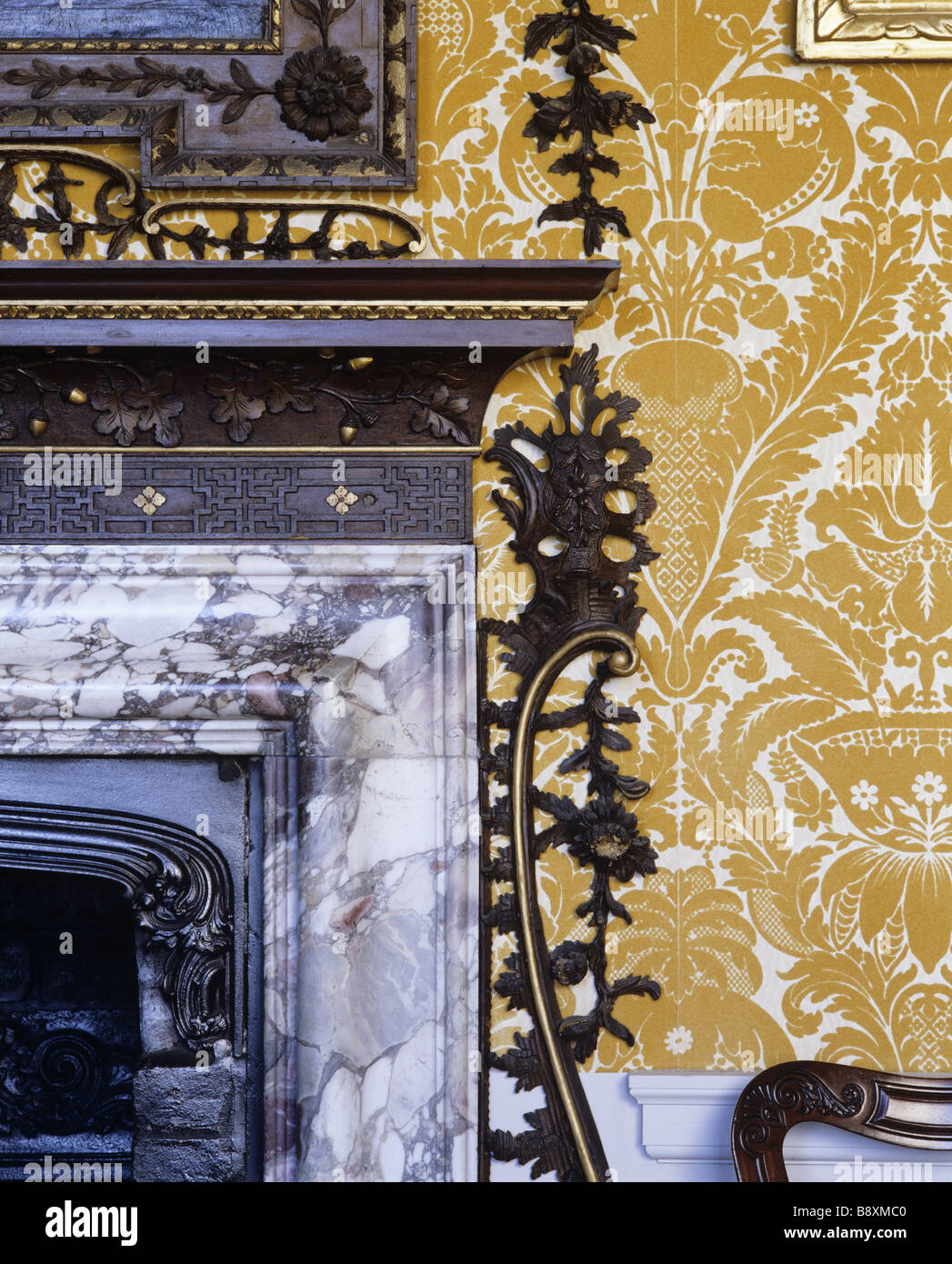 Rococo hall england hi-res stock photography and images - Alamy