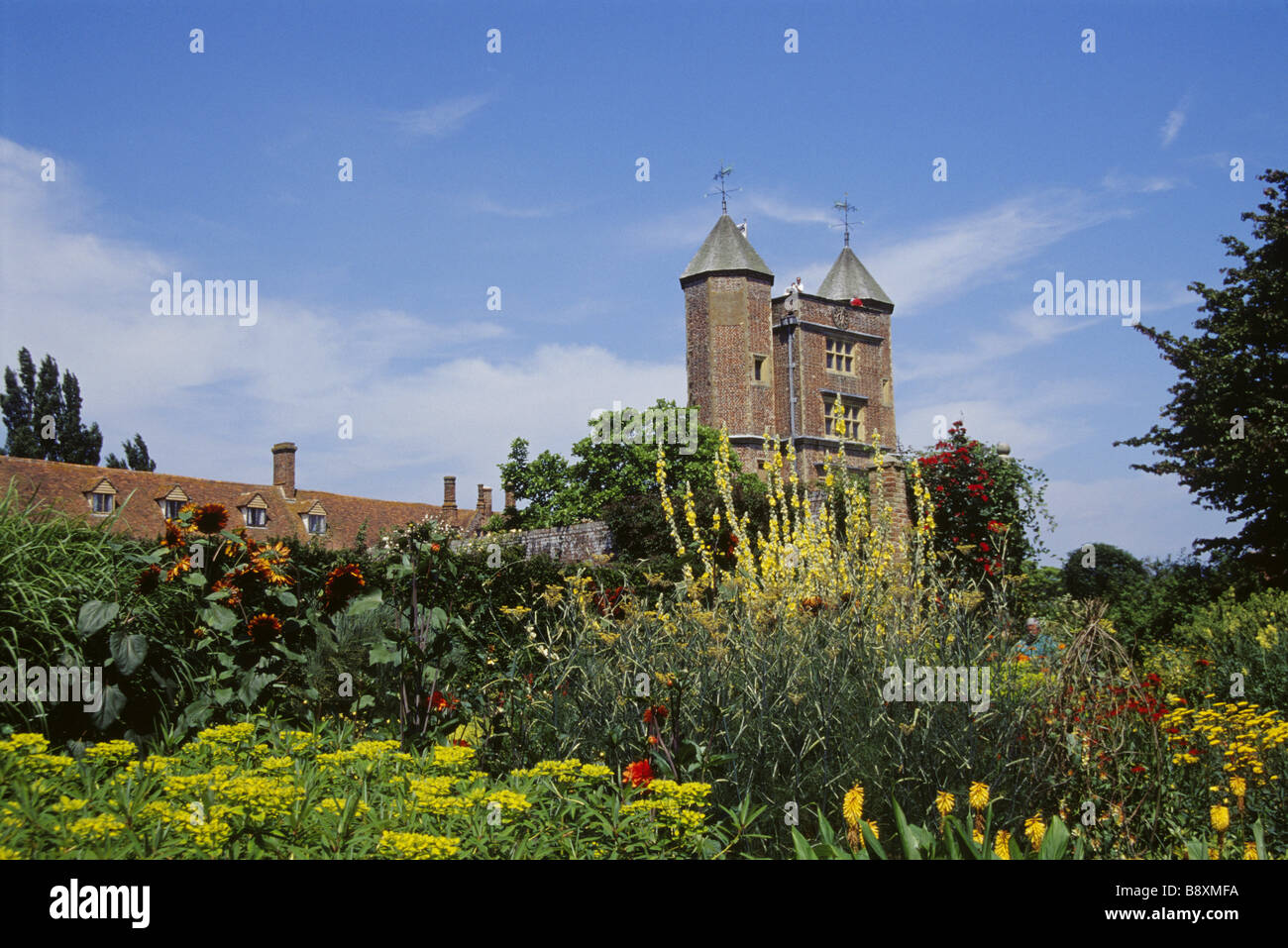Sissinghurst Castle Garden Stock Photo - Alamy