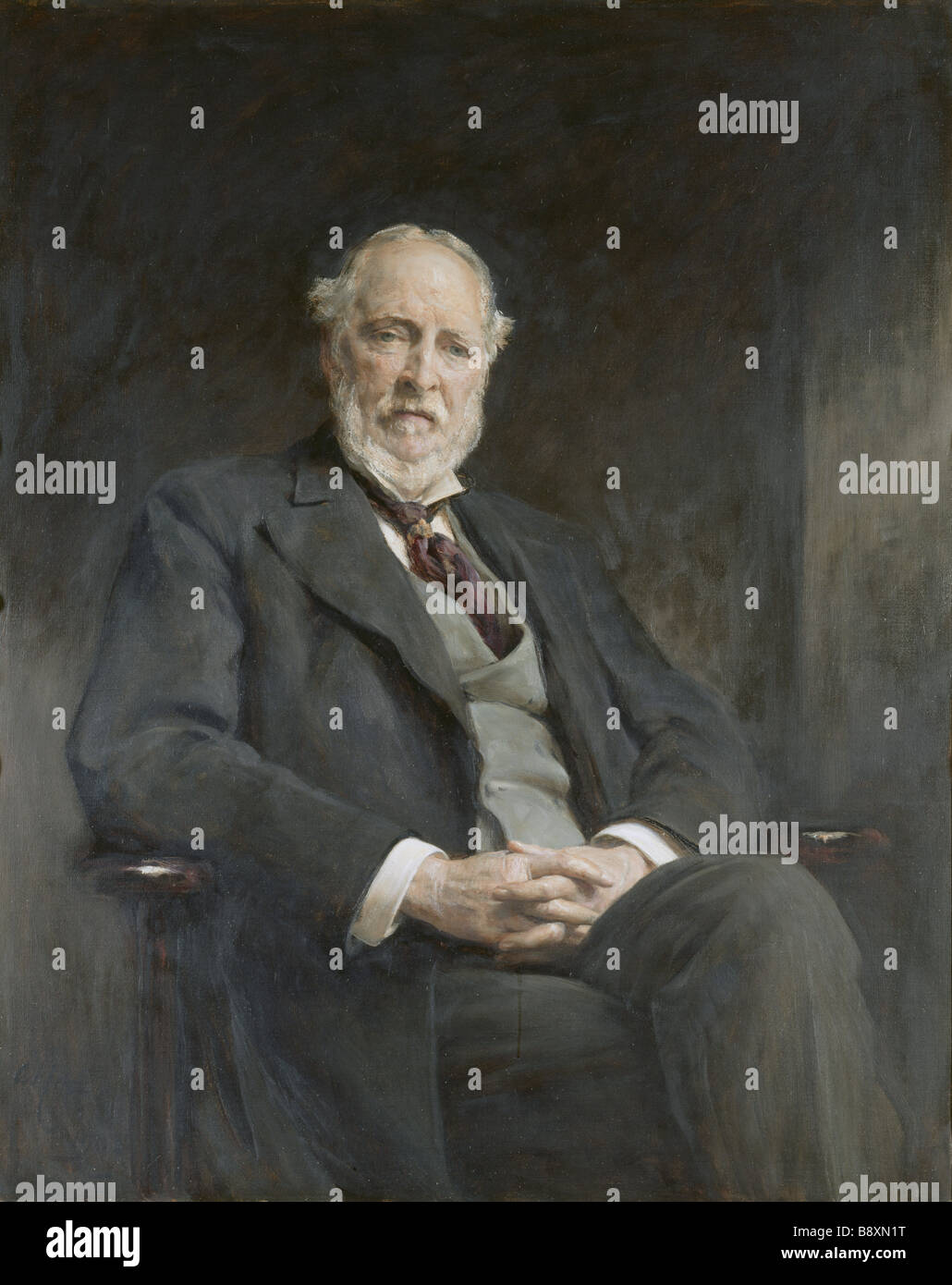 3RD MARQUESS OF BRISTOL by Sir Arthur Cope at Ickworth in the Dining ...