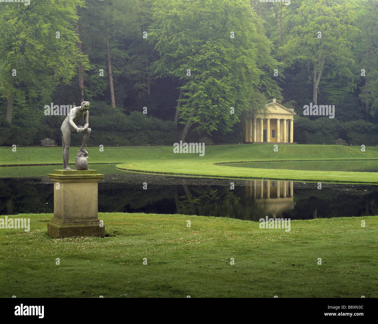 Fountains Abbey/Studley Royal Stock Photo - Alamy