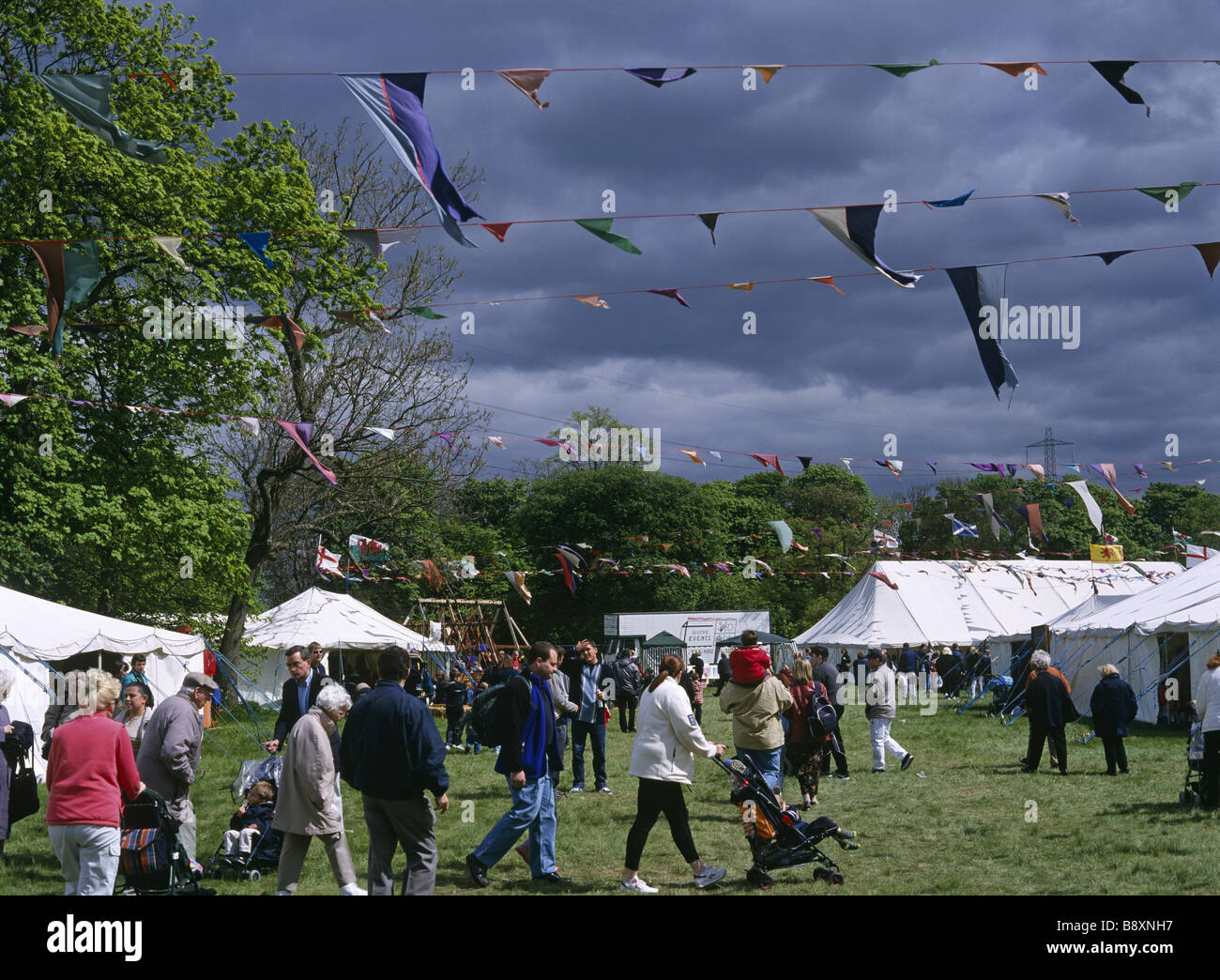 Visitors to a Countryside and Craft Fair at Morden Hall Park in the ...