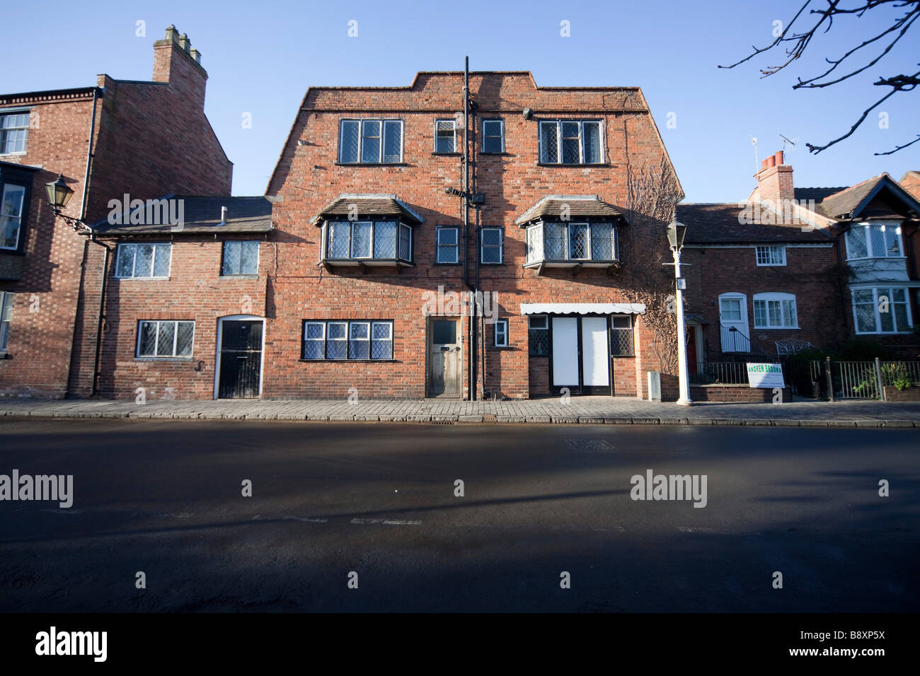 old buildings stratford upon avon warwickshire Stock Photo - Alamy