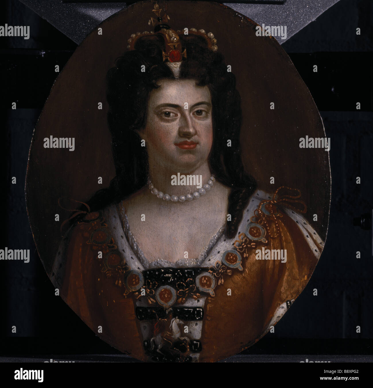 PORTRAIT OF QUEEN ANNE English early eighteenth century post ...