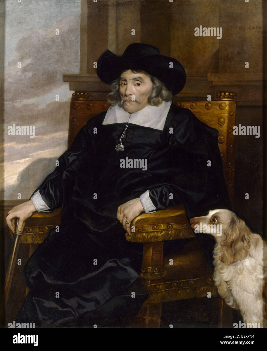 Painting of JOHN CRUMP DUTTON after Franz Cleyn The painting is ...