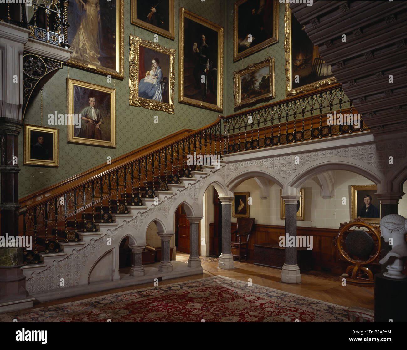 Tyntesfield gothic mansion hi-res stock photography and images - Alamy