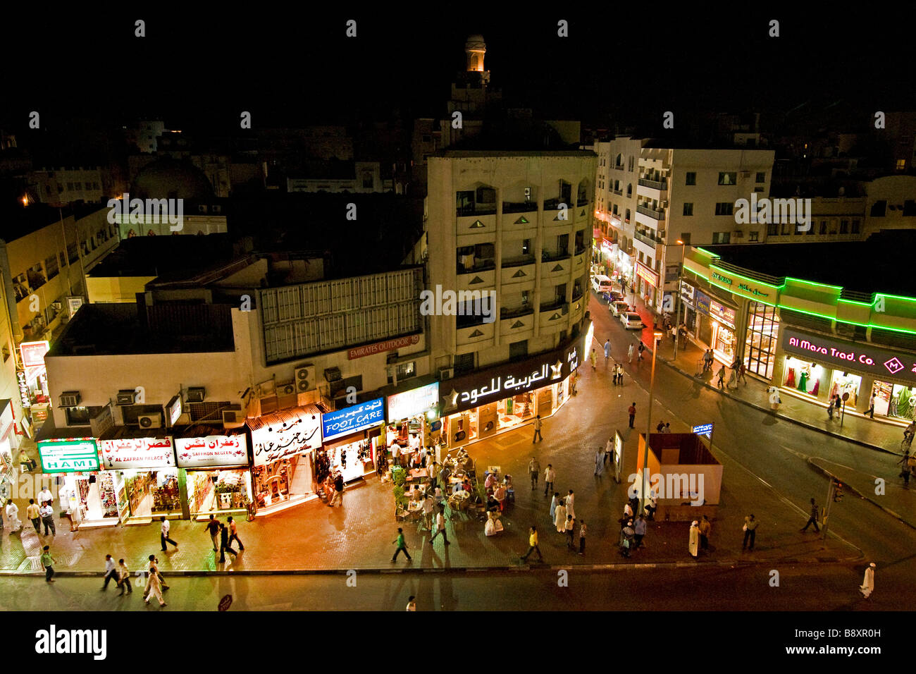 Middle east night town hi-res stock photography and images - Alamy