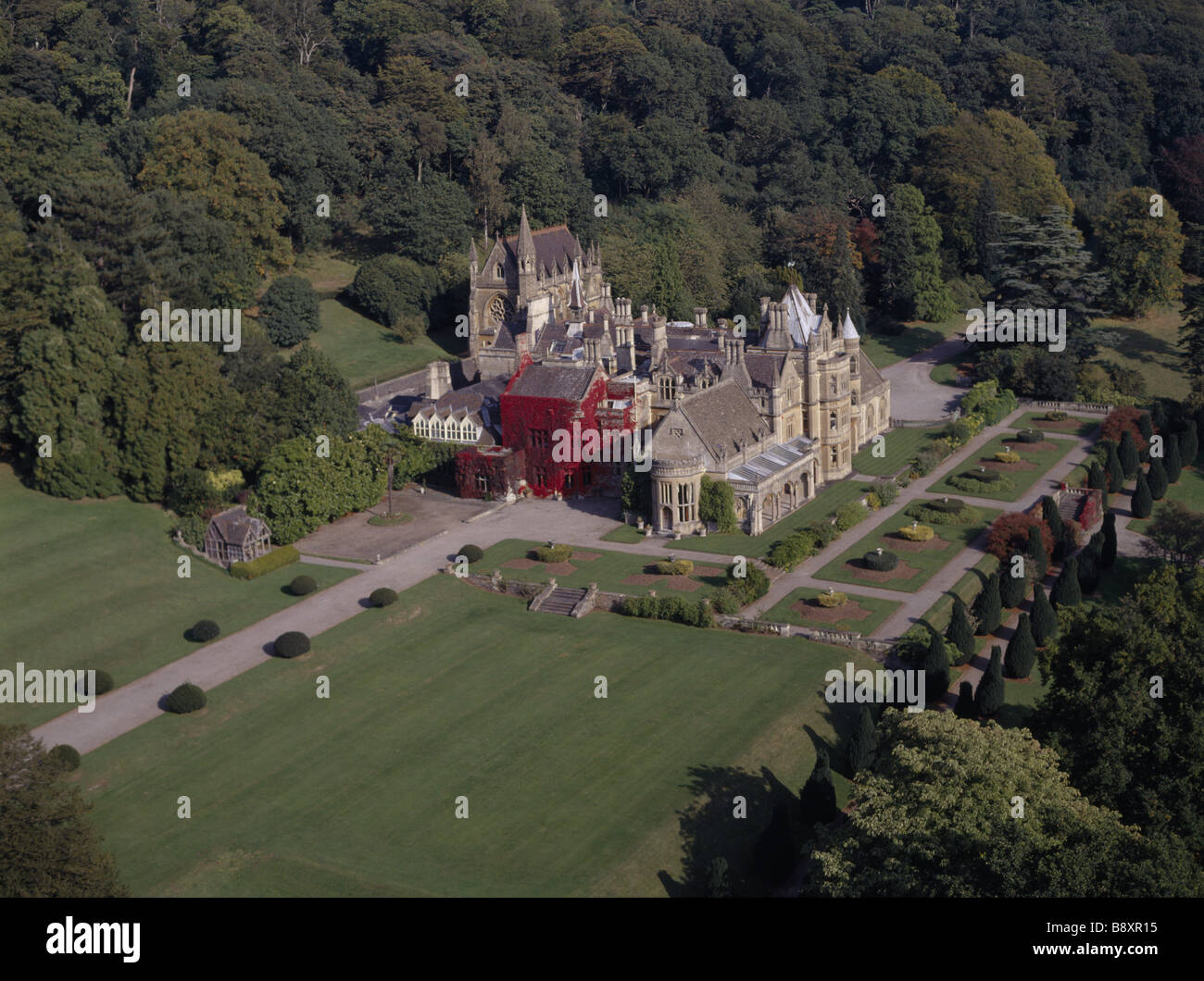 Tyntesfield gothic mansion hi-res stock photography and images - Alamy