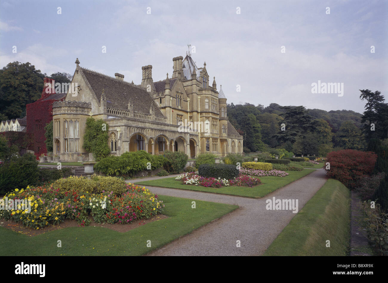 Tyntesfield gothic mansion hi-res stock photography and images - Alamy