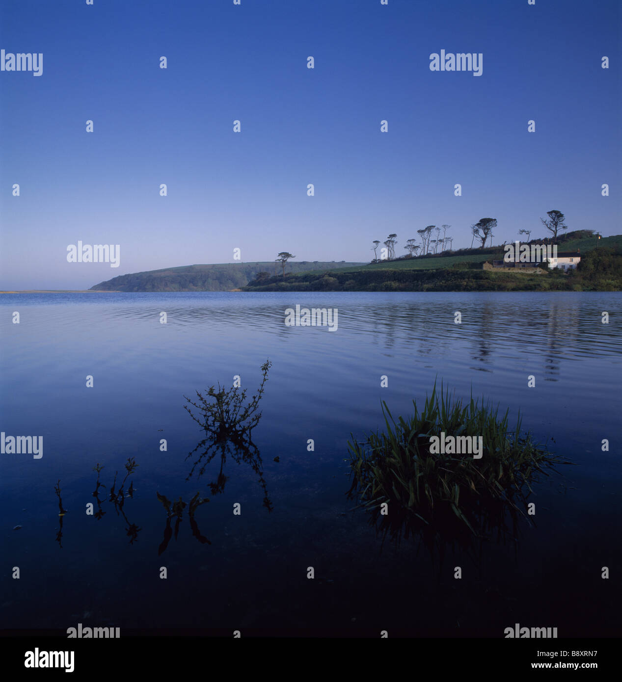 The Loe and Penrose Stock Photo - Alamy