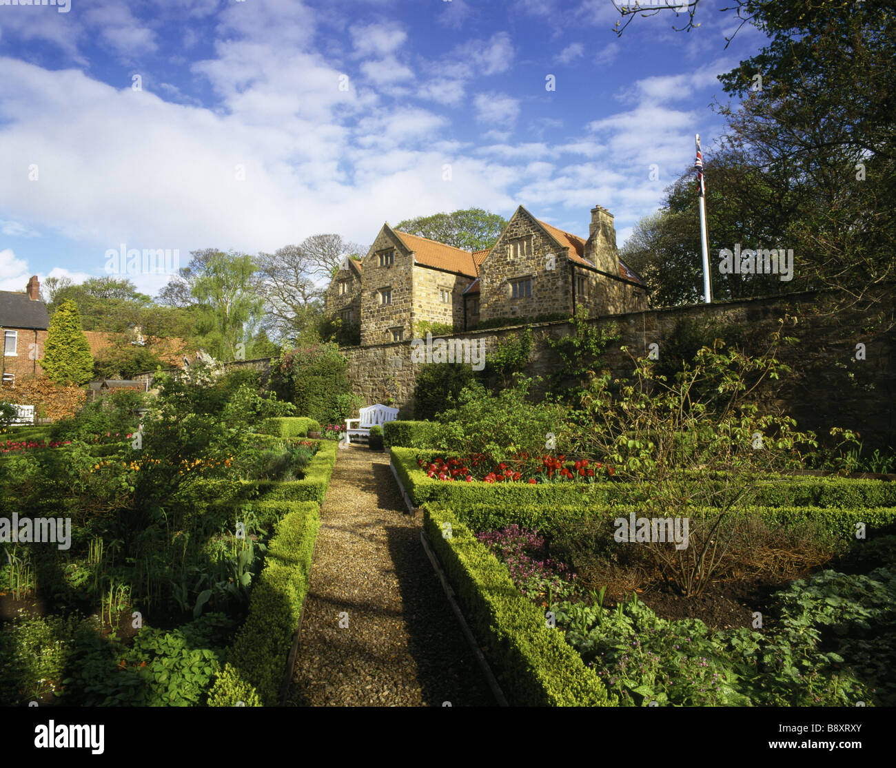 Washington Old Hall Stock Photo - Alamy