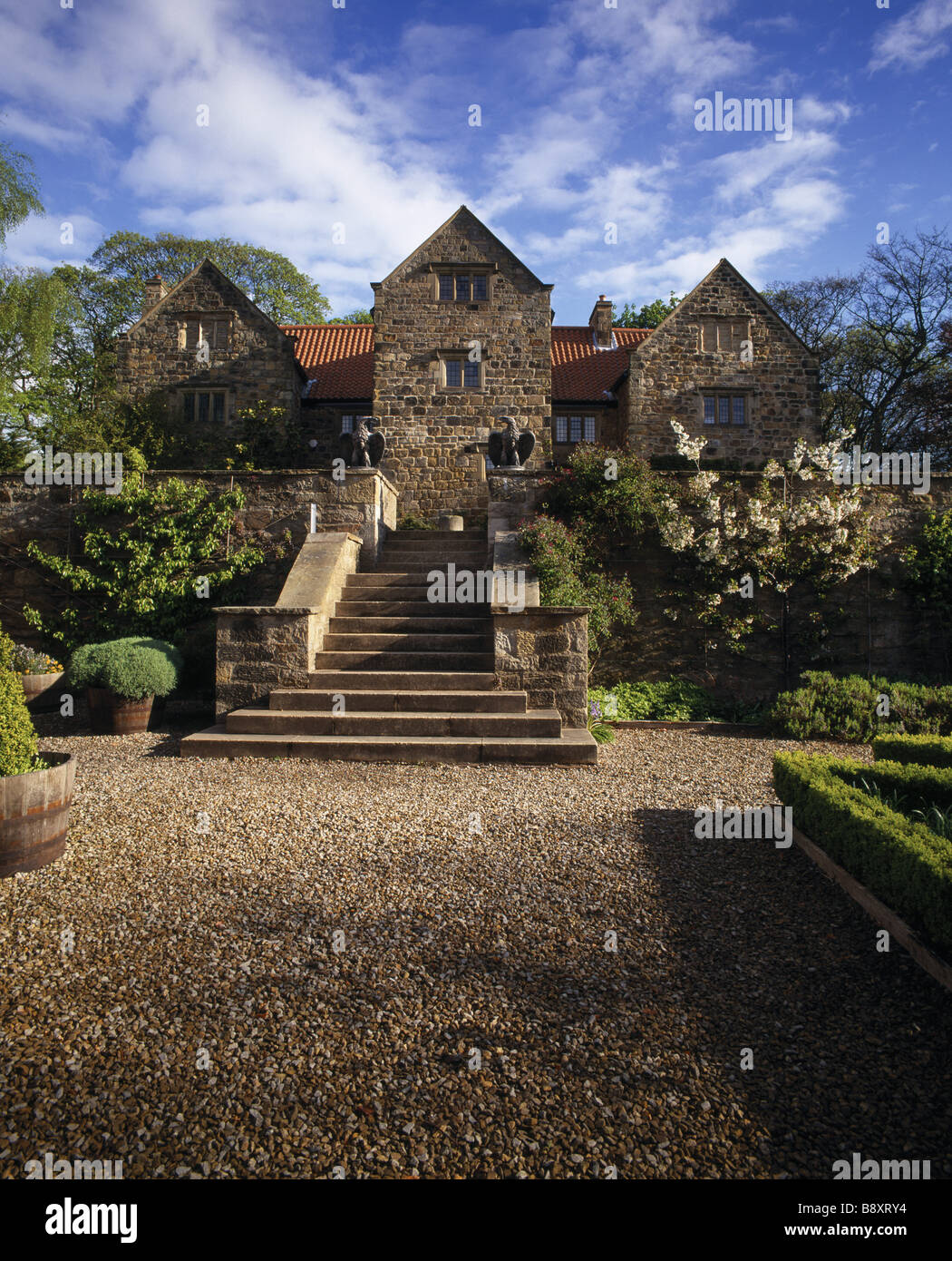Washington Old Hall Stock Photo - Alamy