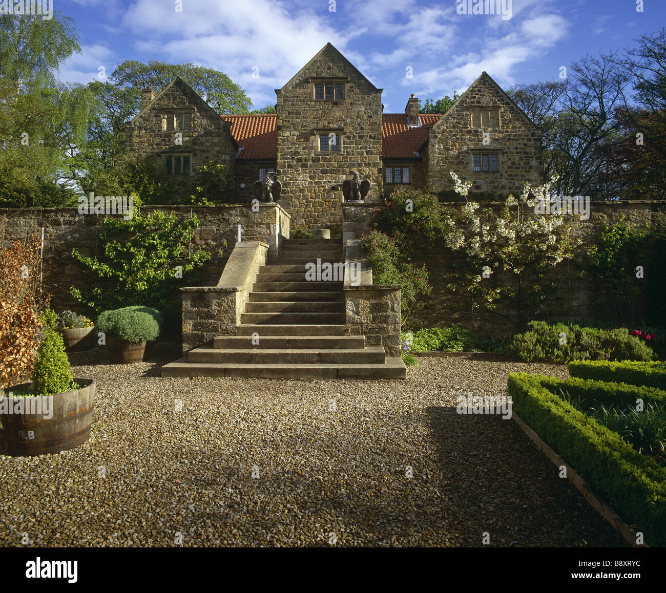 Washington Old Hall Stock Photo - Alamy