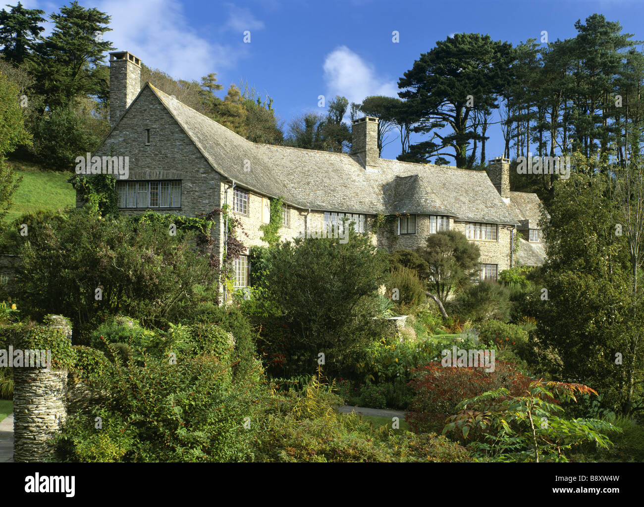 Coleton Fishacre House Stock Photo - Alamy