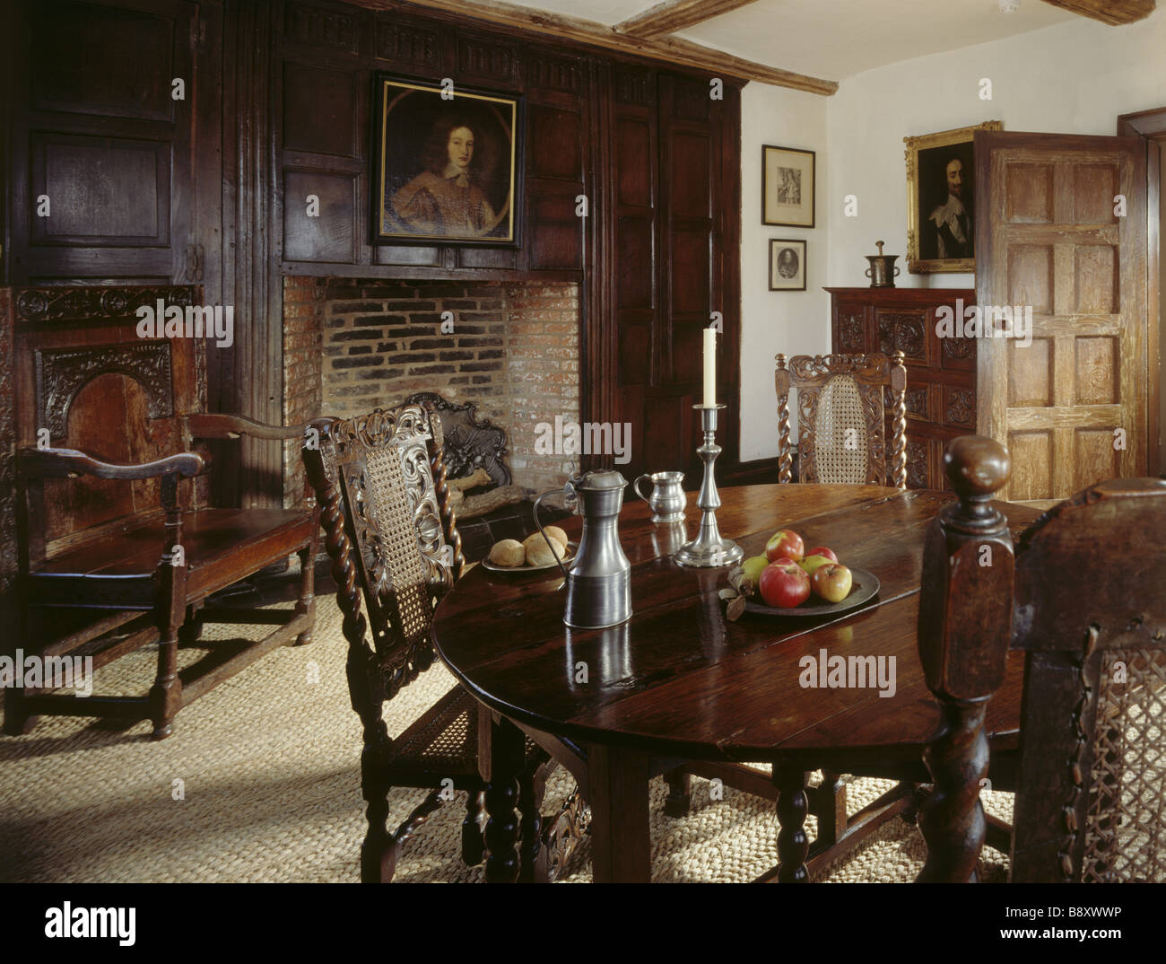 Moseley Old Hall Stock Photo - Alamy