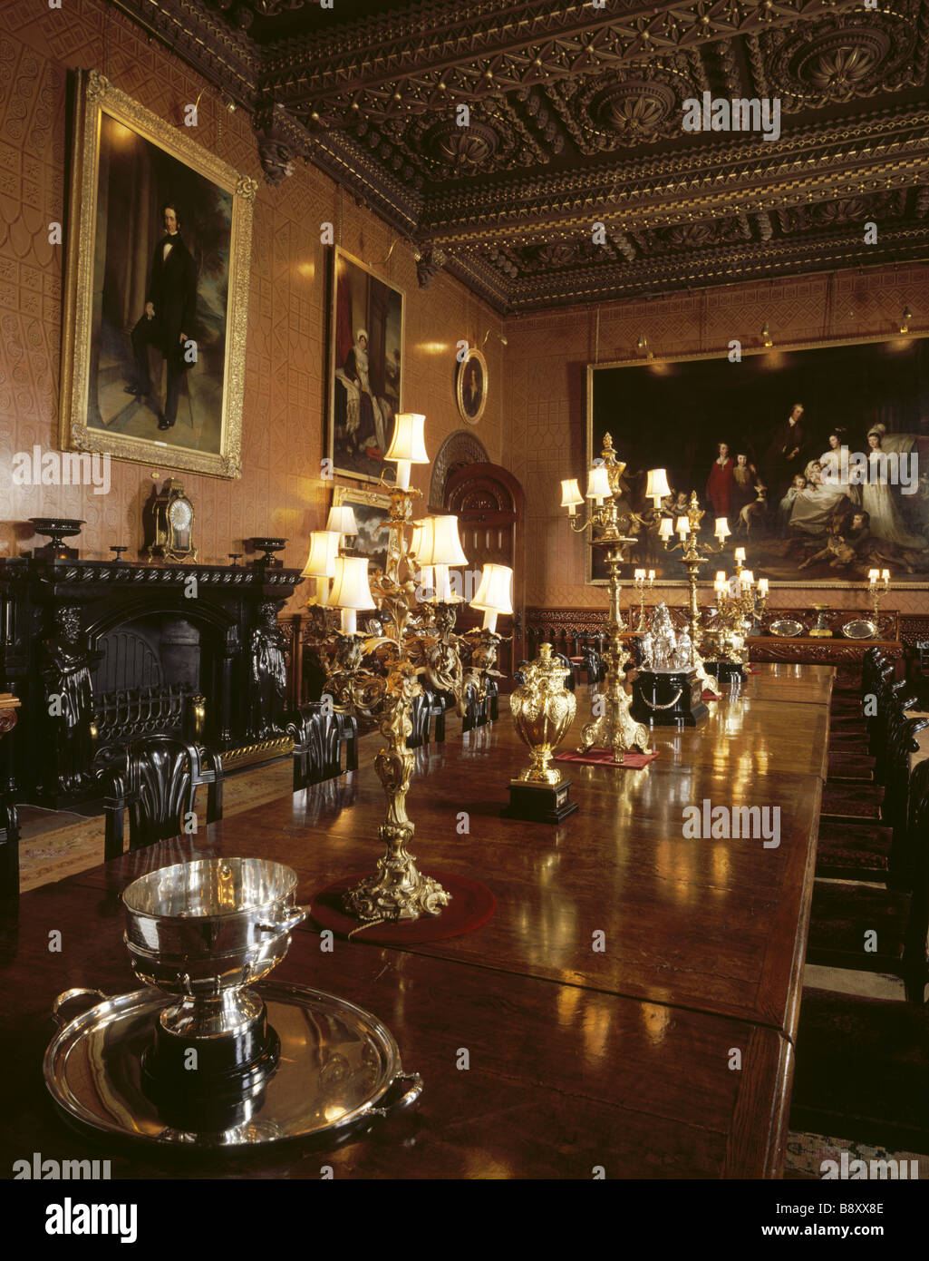 Penrhyn Castle Interior High Resolution Stock Photography and Images ...