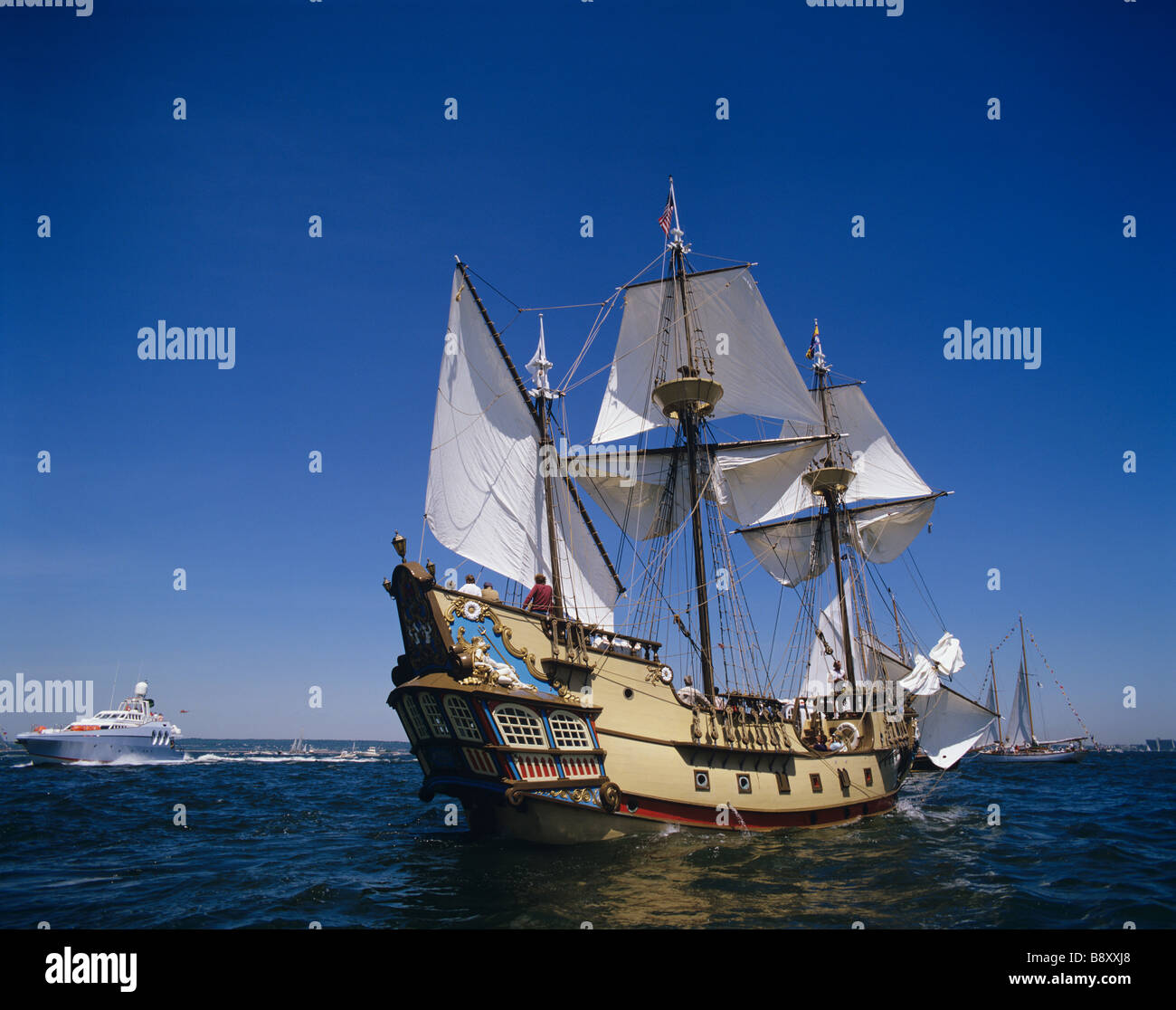 Godspeed sailboat hi-res stock photography and images - Alamy