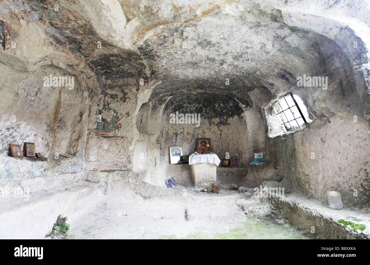 Ancient church cave in hi-res stock photography and images - Alamy