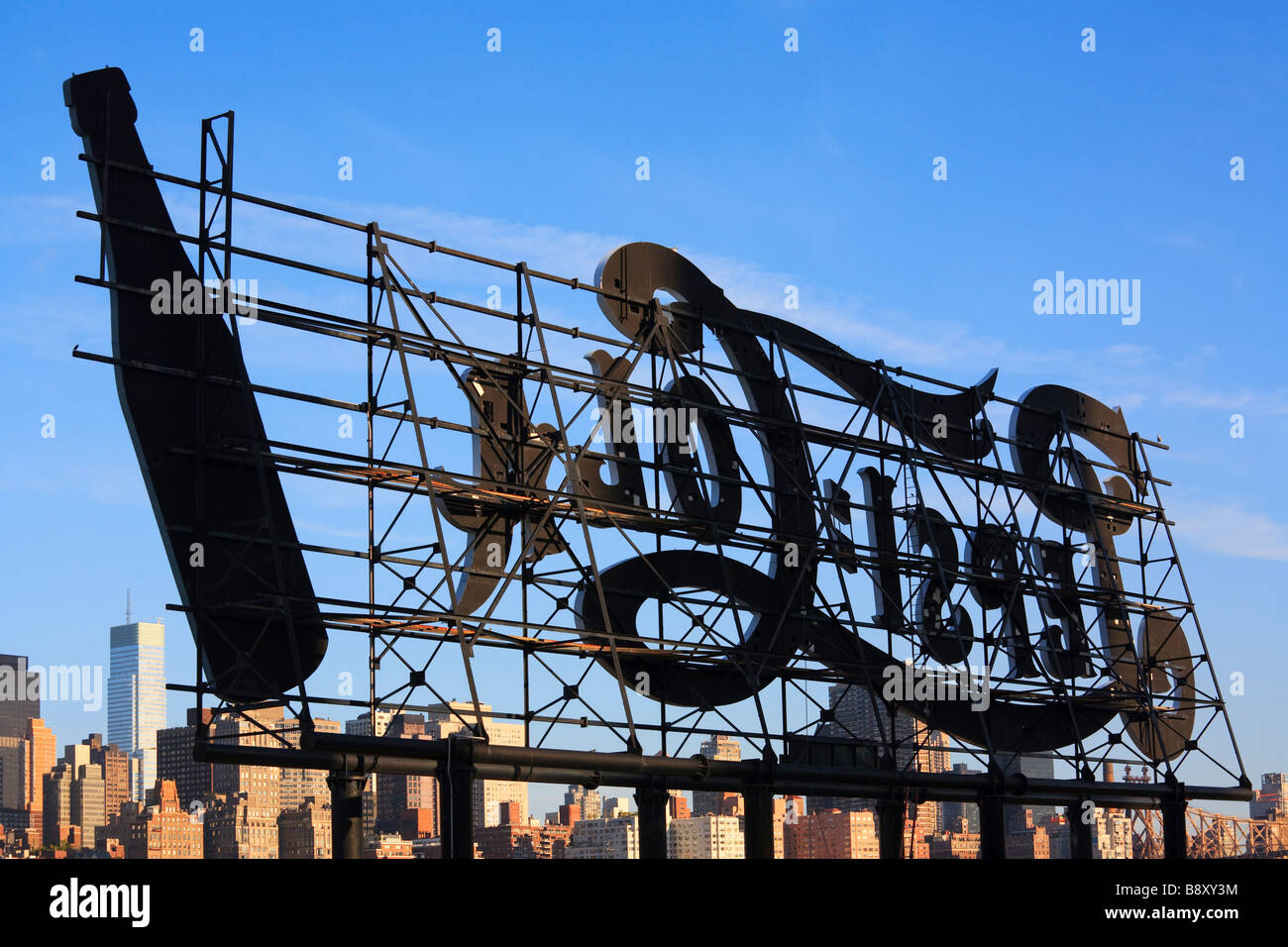 Pepsi Cola sign Gantry Plaza State Park Hunters Point Long Island City ...