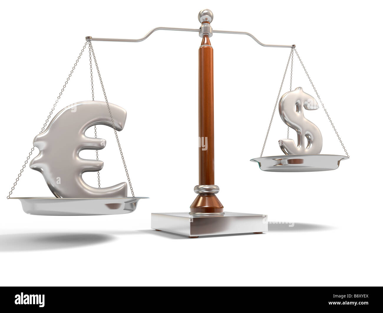 Balance scale coins on Cut Out Stock Images & Pictures - Alamy