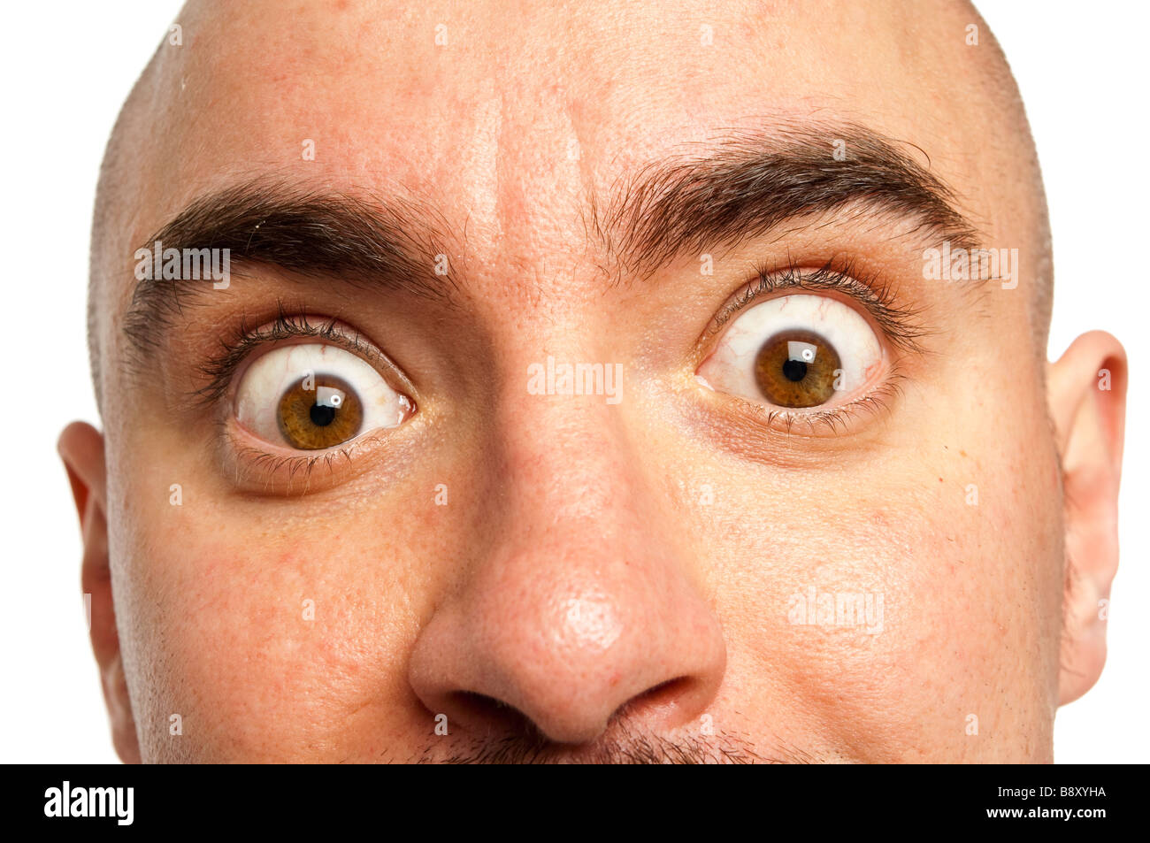 Close up Portrait of a Man's Face Stock Photo - Alamy
