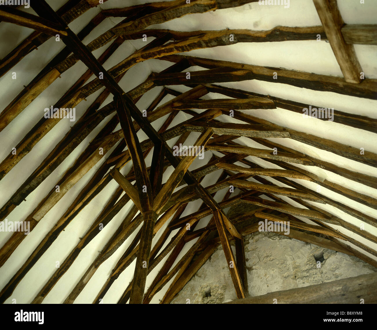 Old House Chamber Ceiling Stock Photos & Old House Chamber Ceiling ...