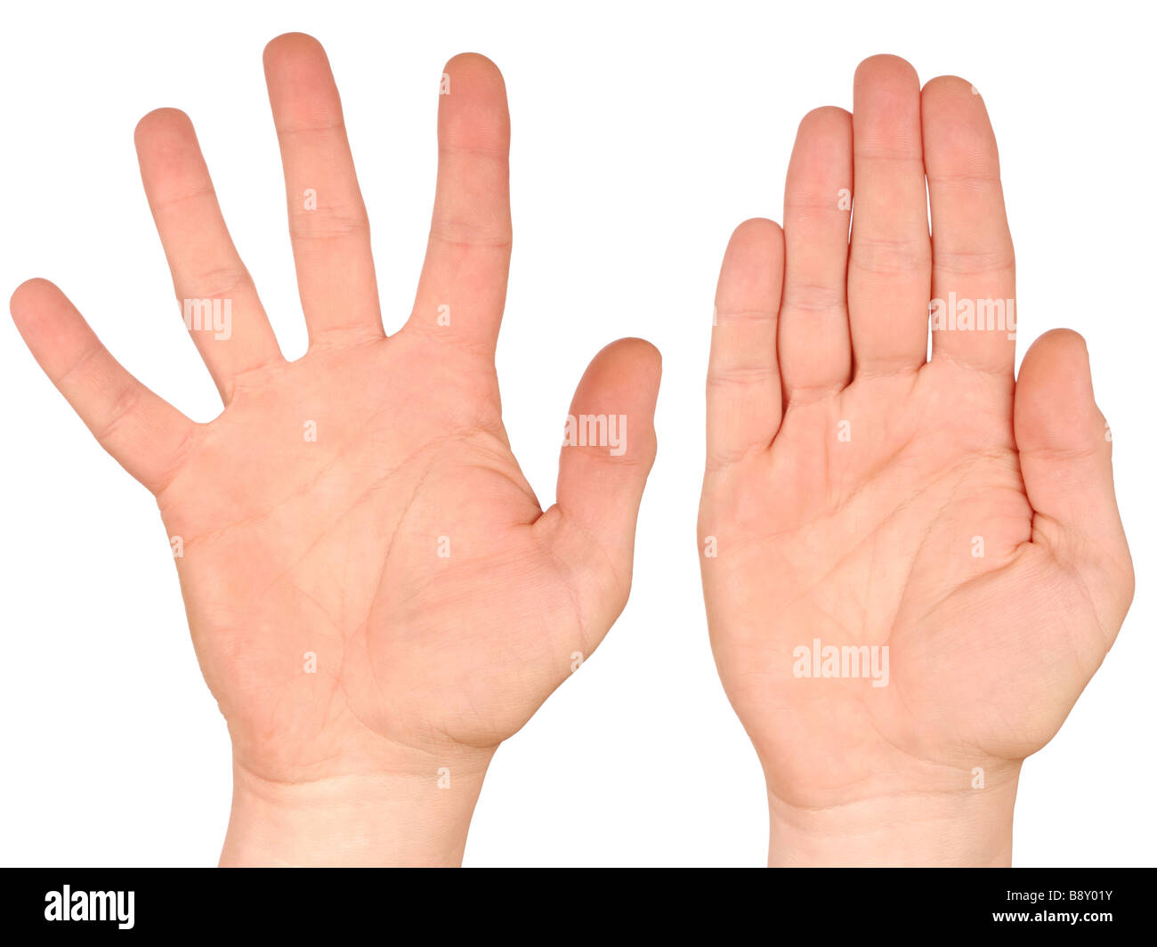 Hands and palm hi-res stock photography and images - Alamy