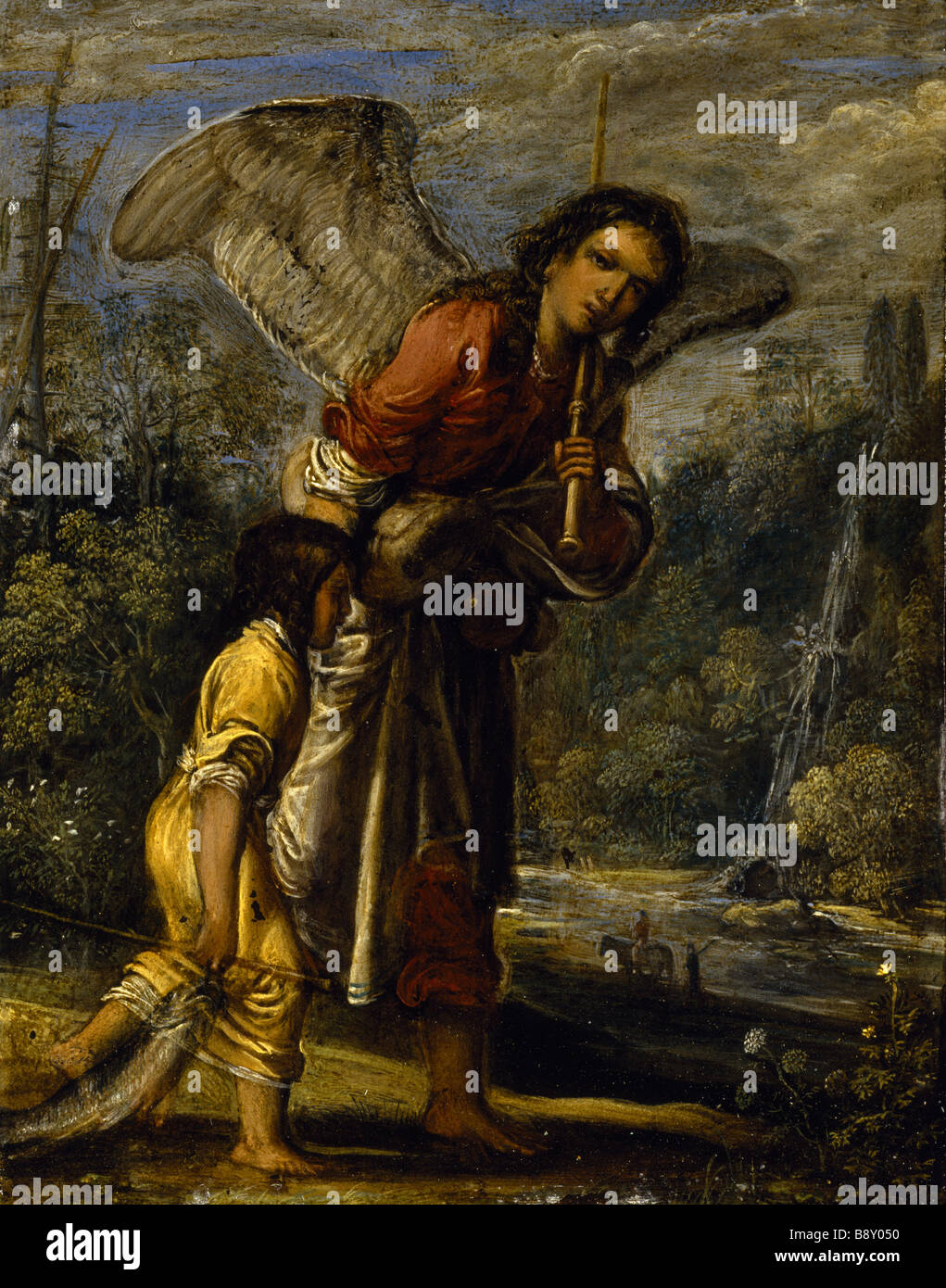 TOBIAS AND THE ANGEL by Adam Elsheimer c1578 1610 from Petworth House ...
