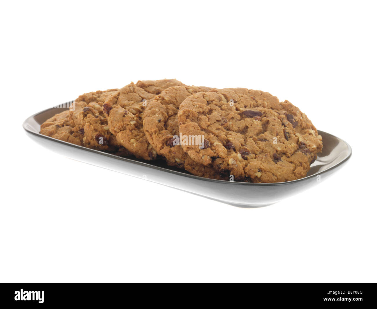 Tasty Rich Luxury Belgian Chocolate Cookies Or Biscuit Snacks Isolated ...