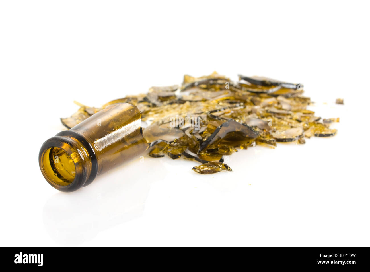 Alcohol bottle smashed hi-res stock photography and images - Alamy