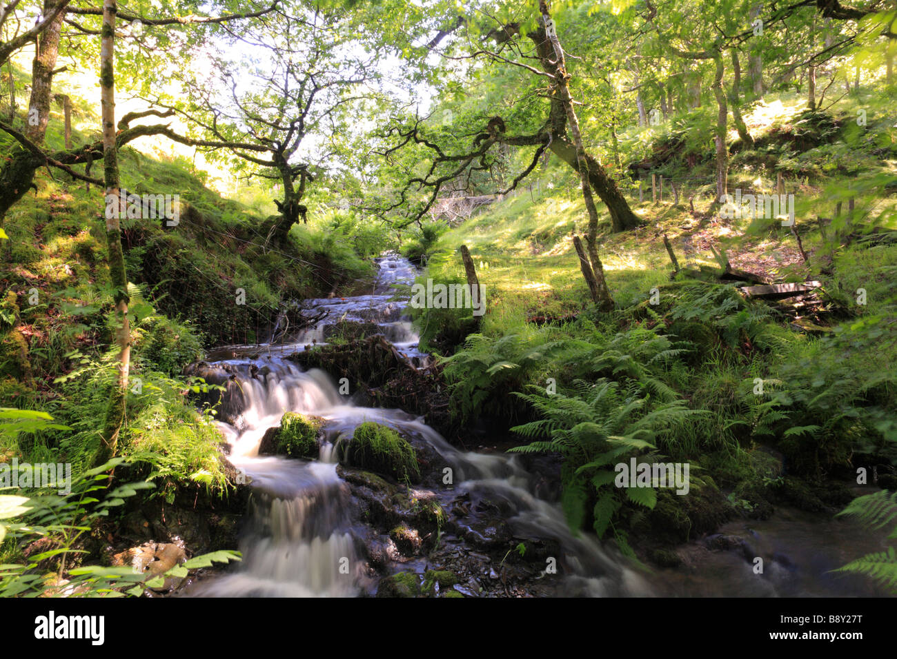 Welsh waterfalls hi-res stock photography and images - Alamy