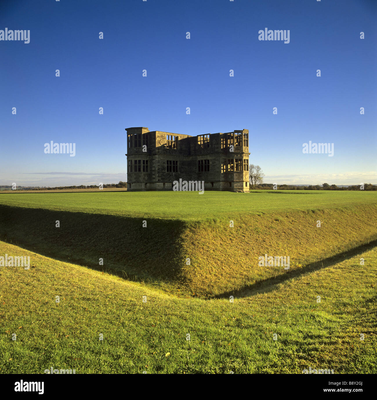 Lyveden New Bield Stock Photo - Alamy