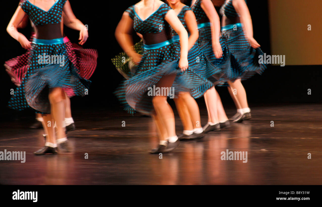 Group of women dancing Stock Photo - Alamy