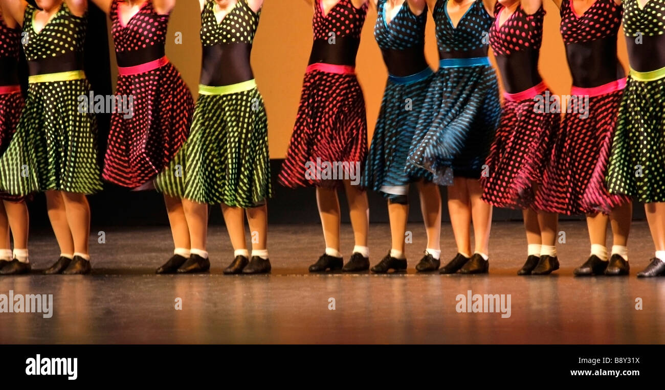 Group of women dancing Stock Photo - Alamy