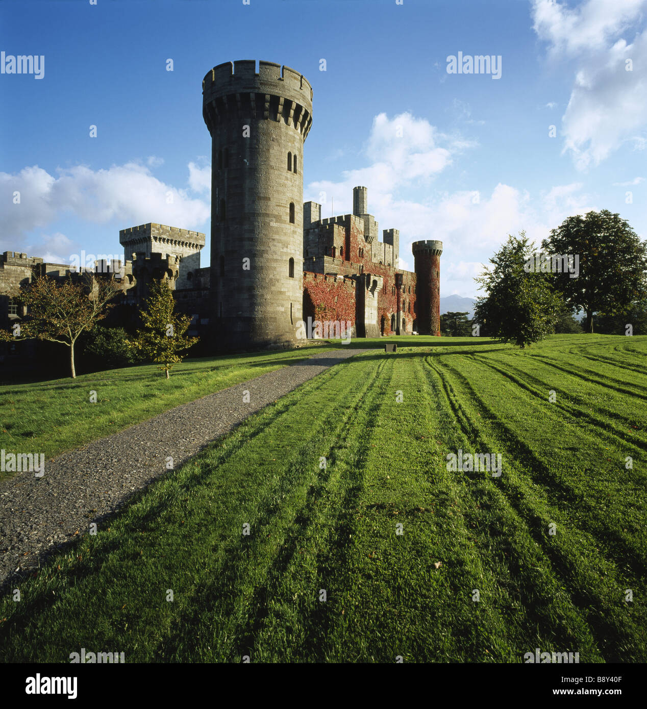 View of penrhyn castle hi-res stock photography and images - Alamy