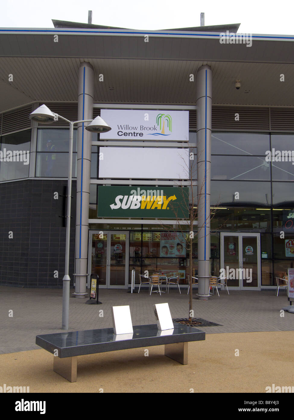 Subway at Willow Brook Shopping Centre Bradley Stoke Stock Photo - Alamy