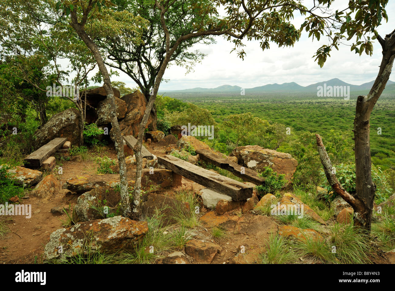 African savannah landscapes hi-res stock photography and images - Alamy