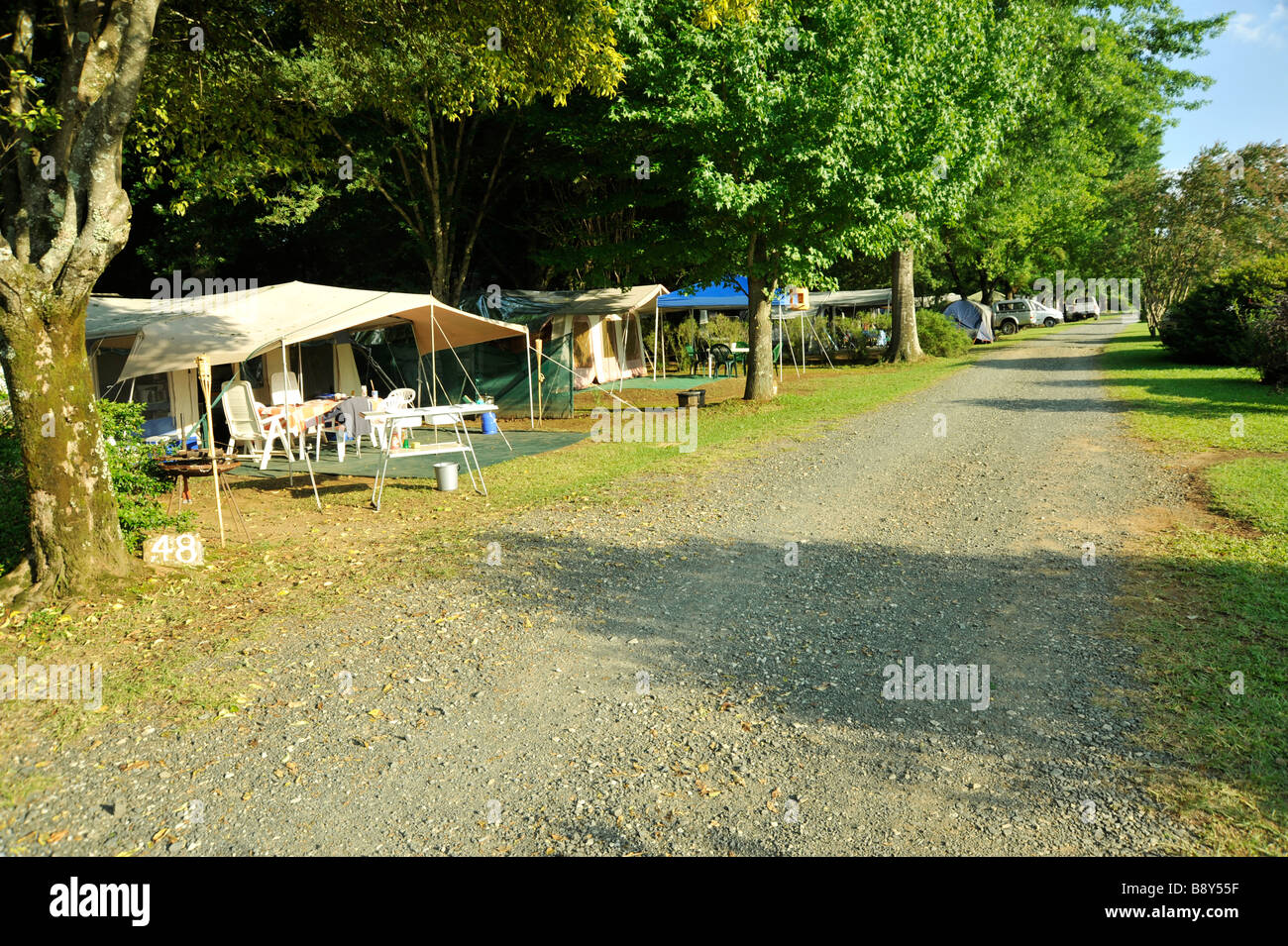 Camping, camp, Winterton, KwaZulu-Natal, South Africa, landscape ...