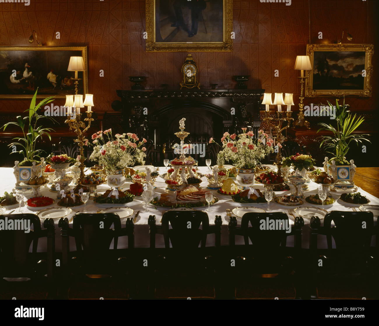 England castle feast hi-res stock photography and images - Alamy