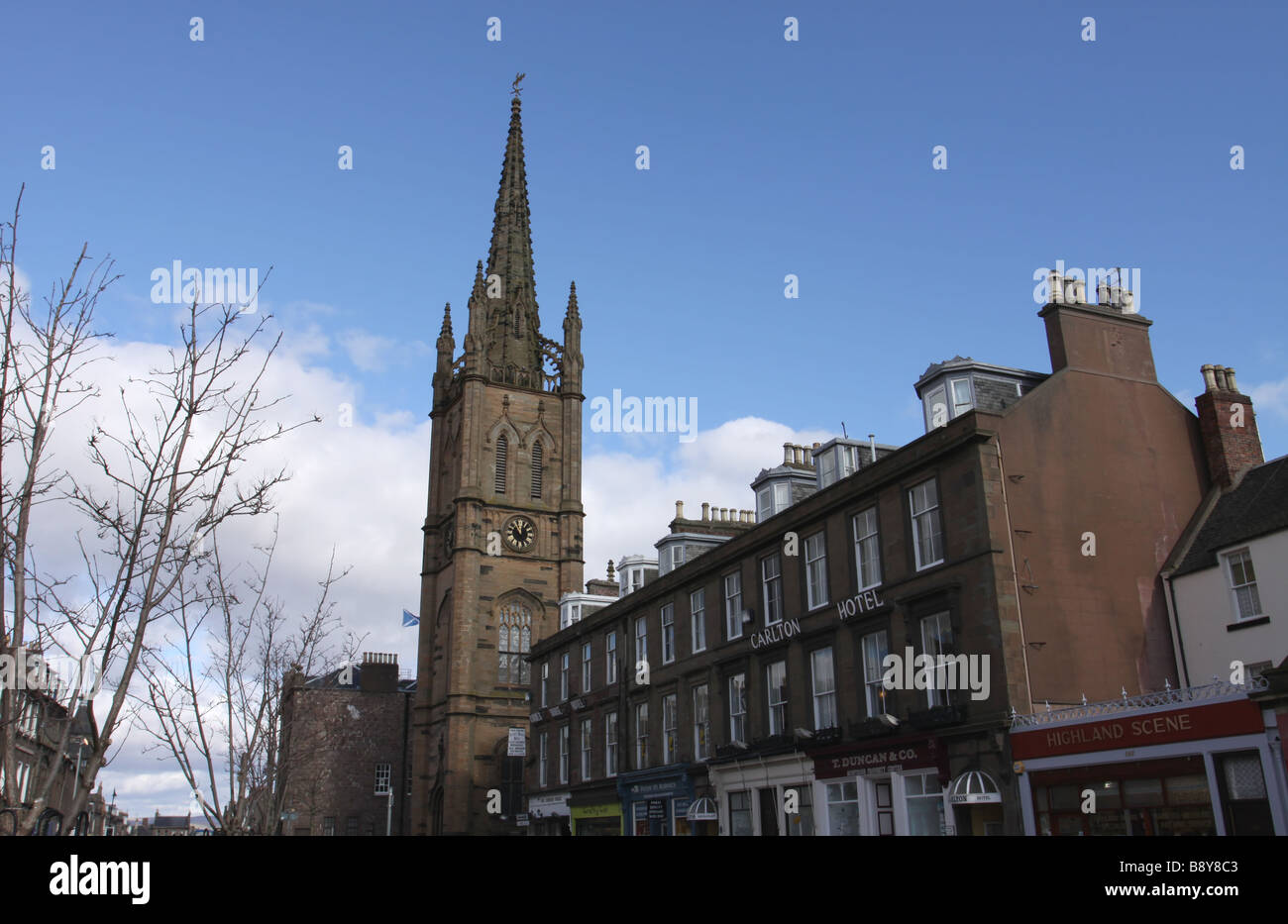 The Steeple Montrose Angus Scotland March 2009 Stock Photo - Alamy