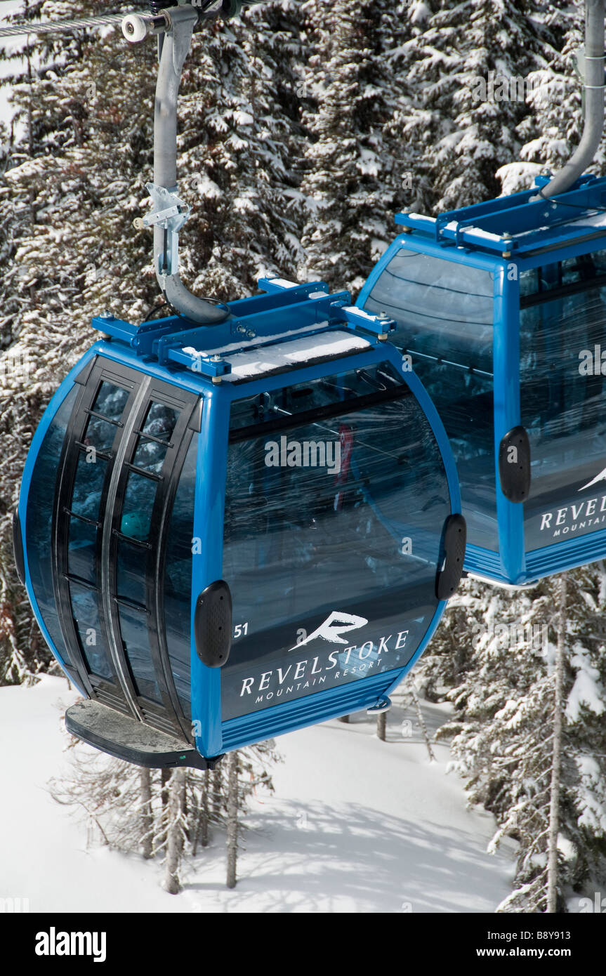 Revelation Gondola, Revelstoke Mountain Resort, Revelstoke, British ...