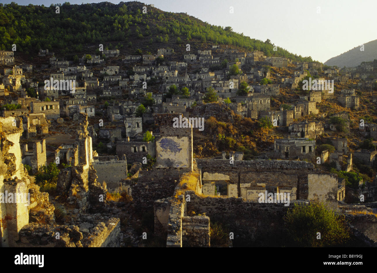 kayaköy or kayakoyu is a ghost town Village in turkey. the Greek name ...