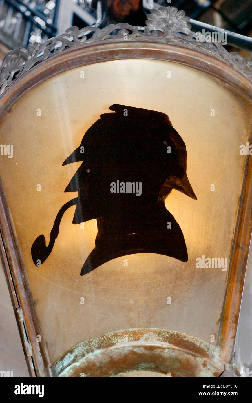 Sherlock Holmes Lamp Stock Photo - Alamy