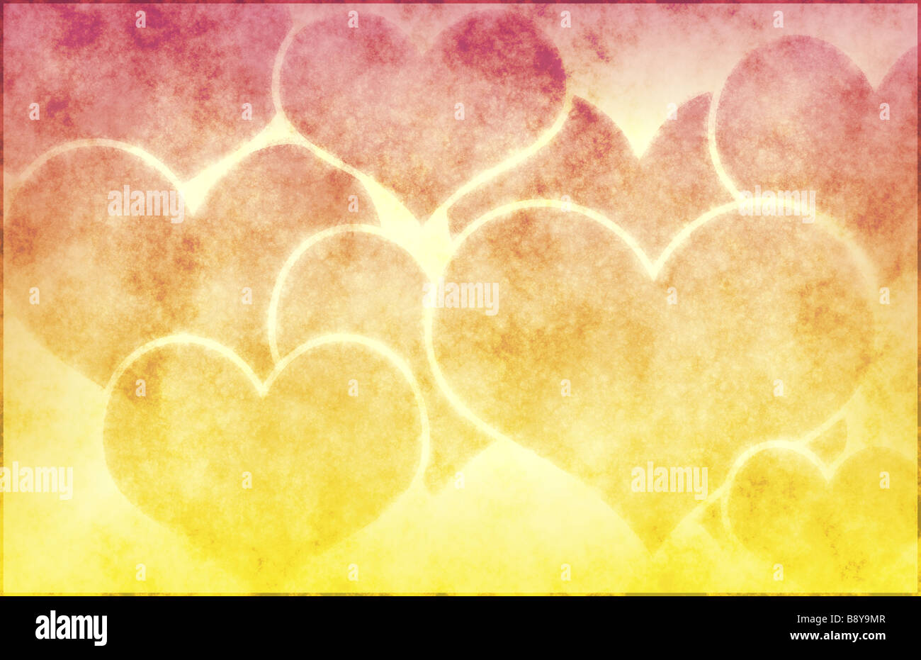 Hearts Love Abstract Background as a Art Stock Photo - Alamy