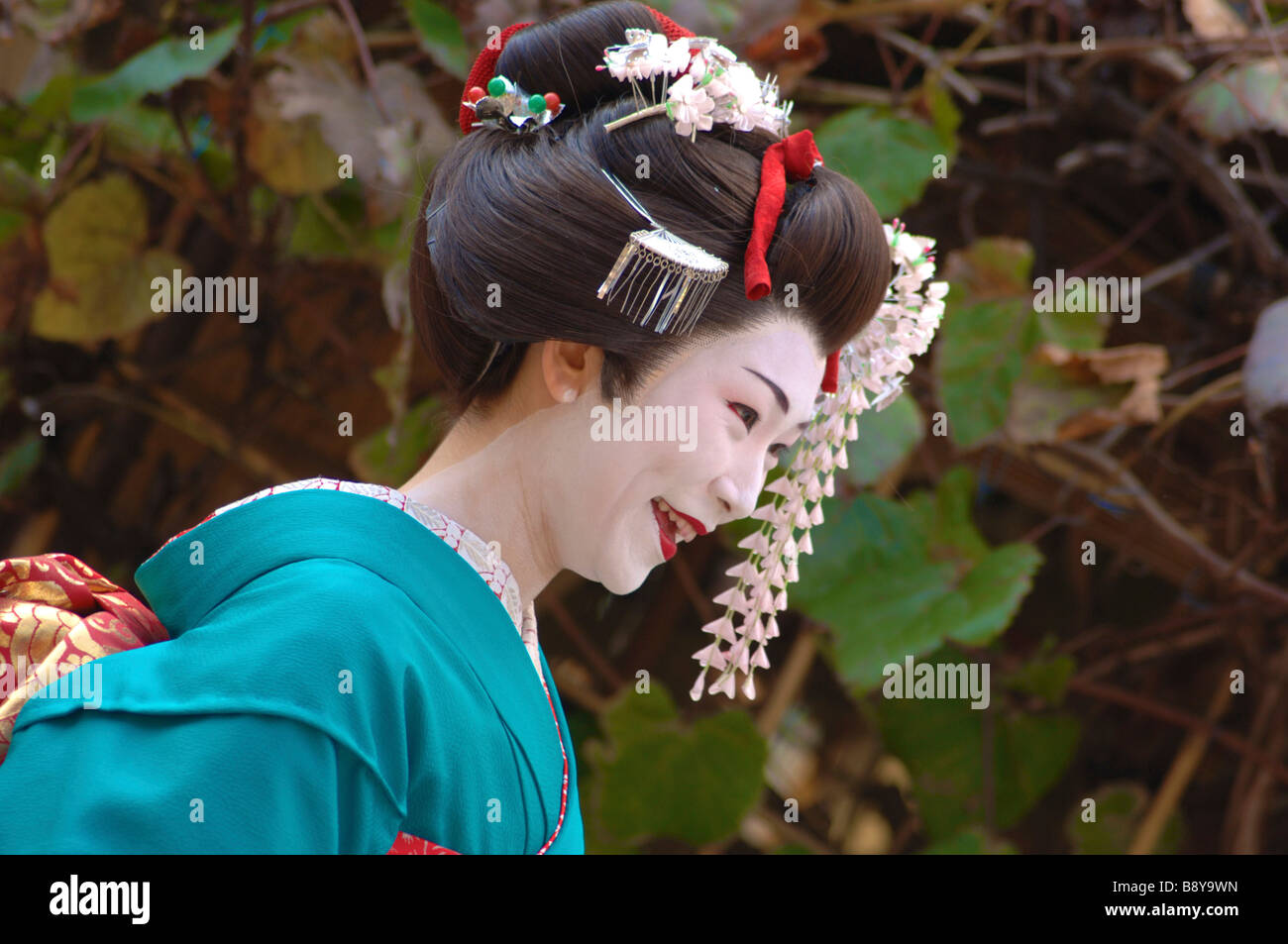 Geisha Kyoto Japan Stock Photo - Alamy